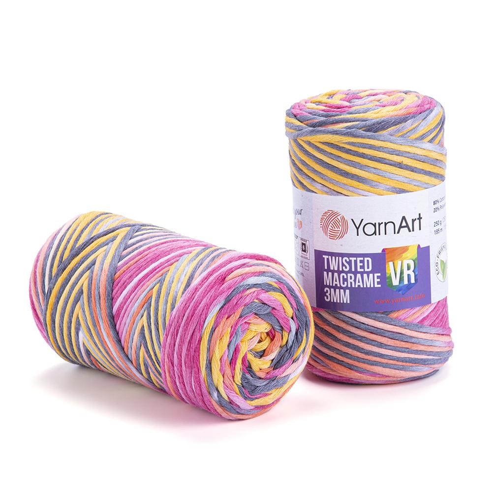 Twisted macrame 3mm - Ulldotten.no